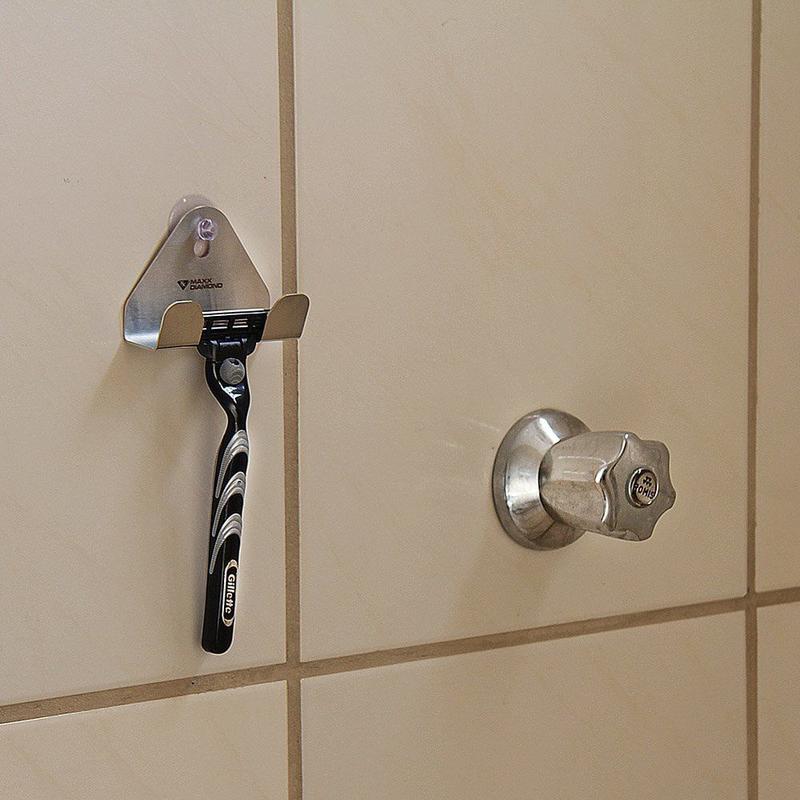 Porta Barbeador de Banheiro em Inox com Ventosa - Maxx Diamond - Porta ...