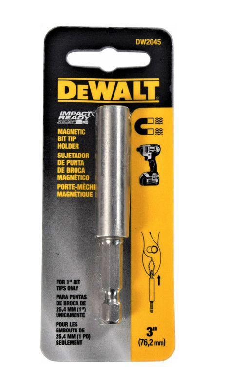 Porta Bits Extensão Magnética 7,5cm Dewalt DW2045 - Bits e Brocas ...