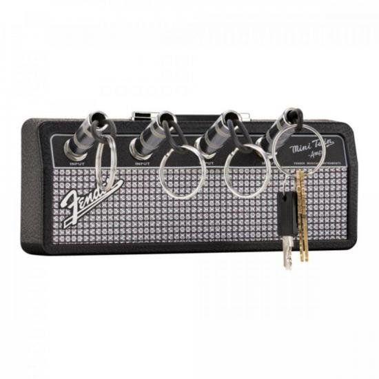 Porta Chaves Mini Amplificador Jack Rack Preto FENDER - Porta-Chaves ...