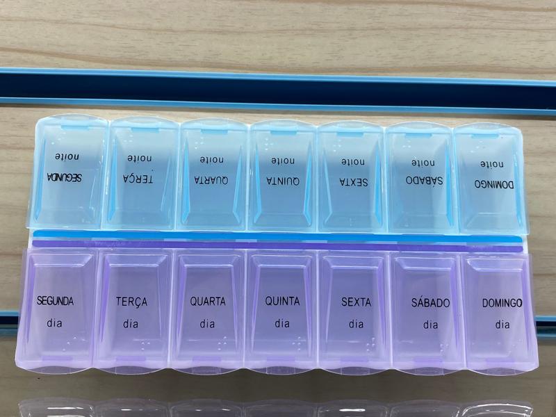 Porta comprimento/Porta remédio 14 dias - Show house - Porta ...