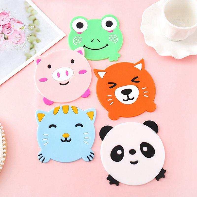 Porta-copo de Silicone em Formato de Desenho de Animal para Café ...