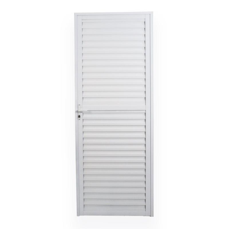 Porta de Alumínio Laminada 210x60cm Soft Plus MGM - Porta - Magazine Luiza