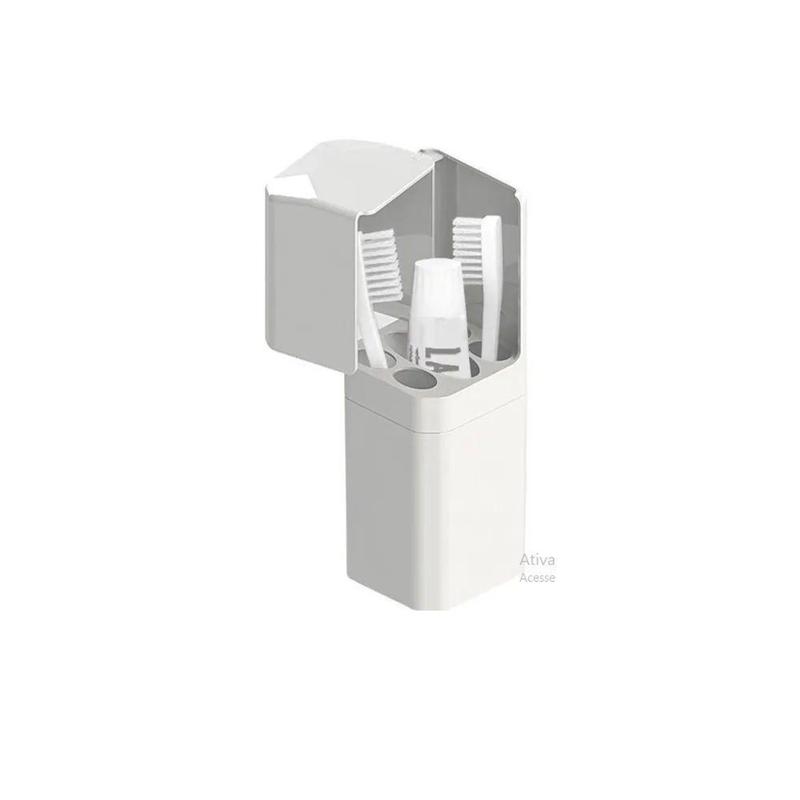 Porta Escovas de Dente Pvc de Pia Banheiro ou Parede - Cores - Roper ...