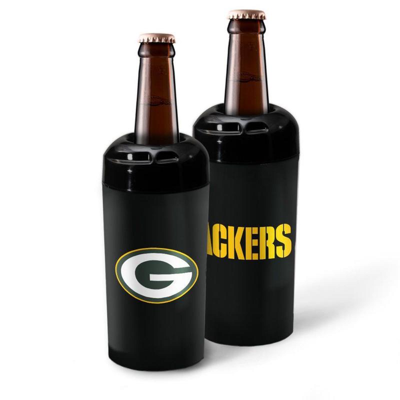 Porta Garrafa 600ml Licenciado NFL - Green Bay Packers (Preto) - BEEK ...