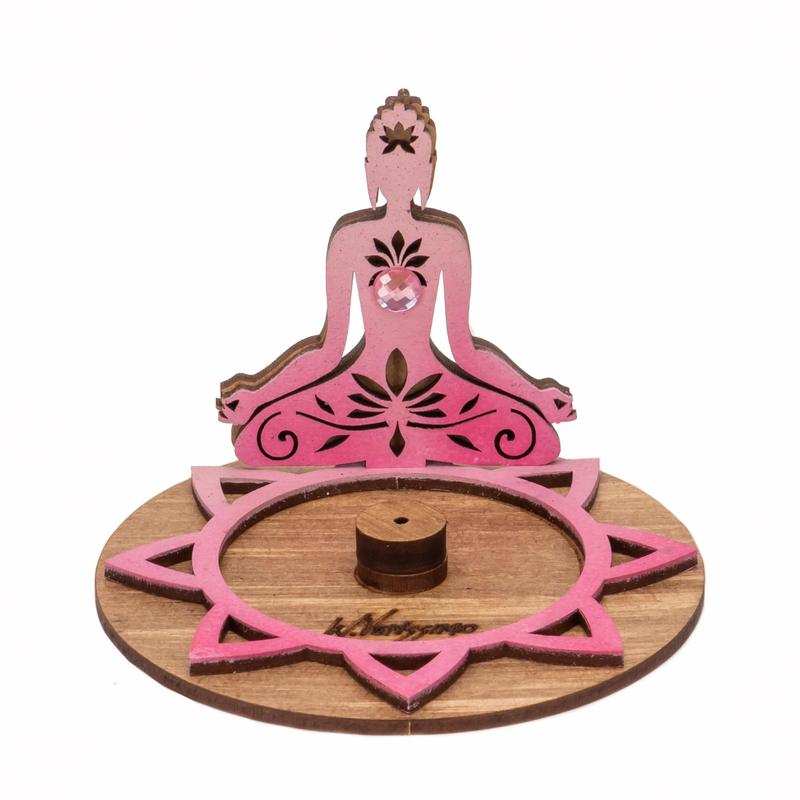 Porta Incenso Redondo Buda Rosa - W.Verissimo - Incensário / Porta Incenso - Magazine Luiza