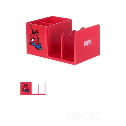 Porta lápis com suporte a bloco de notas homem aranha - MINISO - Porta ...