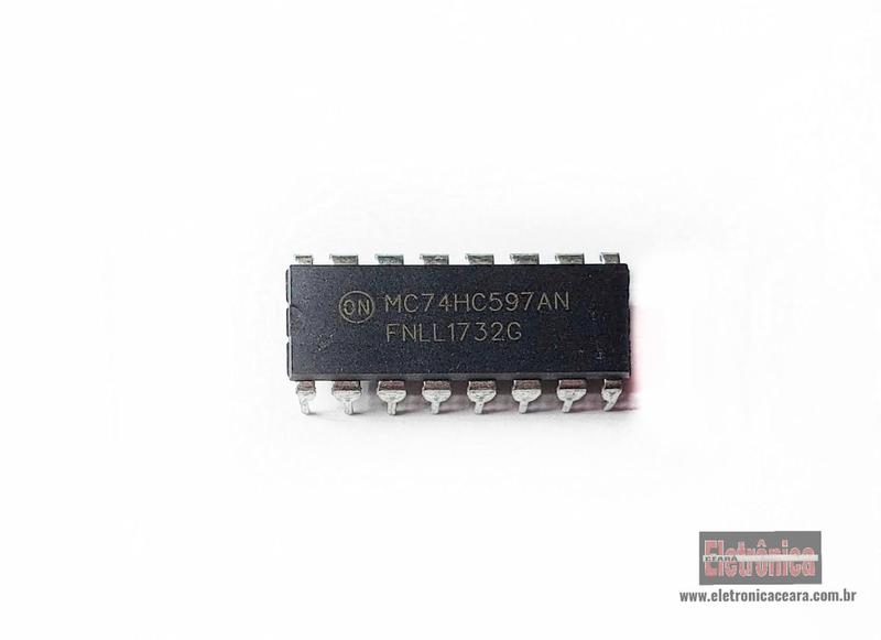 Porta Lógica 74HC597AN - Eletrônica Ceará - Porta-Chaves - Magazine Luiza