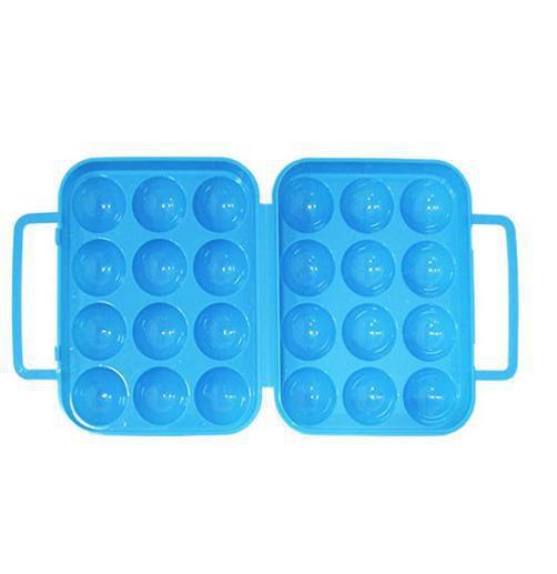 Porta Ovos Maleta De Plástico Colors 12 Cavidades 20X16Cm - Fu Xing ...