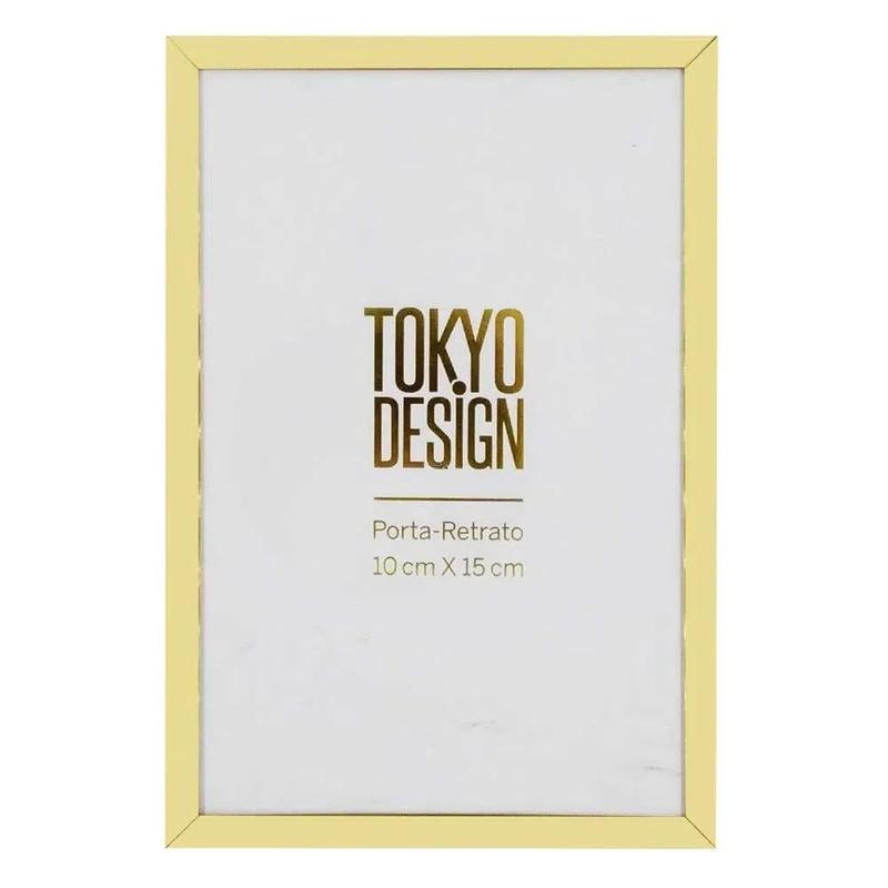 Porta Retrato Decorativo 10x15cm em Aço Inox Tokyo Design - MULTIART ...
