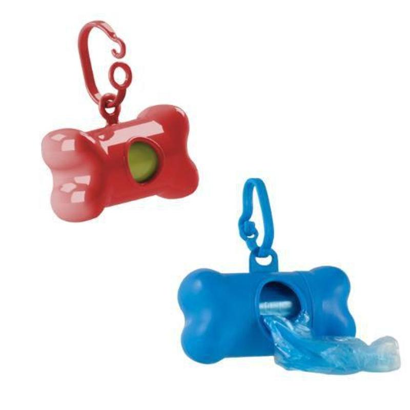 Porta Saquinho Cata Caca C/ Refil Para Cães e Gatos - four Plastic ...