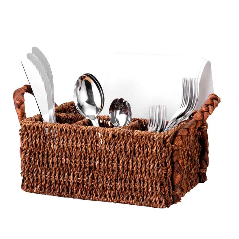 Porta Talheres De Mesa Organizador Retangular Multiuso Luxo - Member's ...