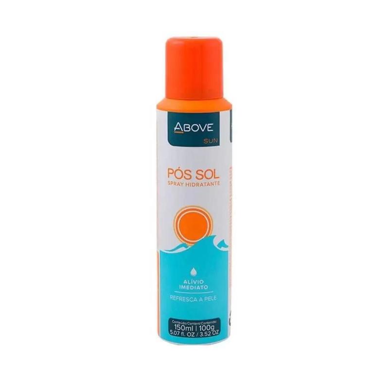Pós-Sol Spray Hidratantre Alívio Imediato Frasco 150Ml Above - Domline ...