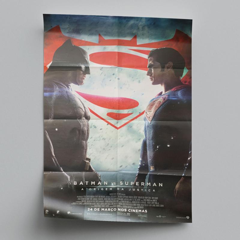 Pôster / Cartaz - Batman vs Superman - A1: 89x54cm - Fábrica de Pôster ...