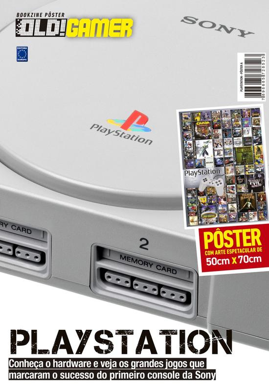 Pôster Gigante - PlayStation 1 - Capas de Sucesso - Editora Europa ...