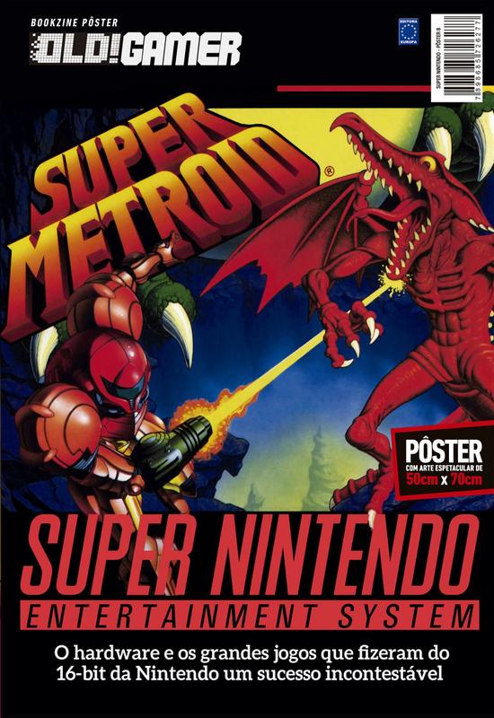Pôster Gigante - Super Metroid - Super Nintendo - Editora Europa ...