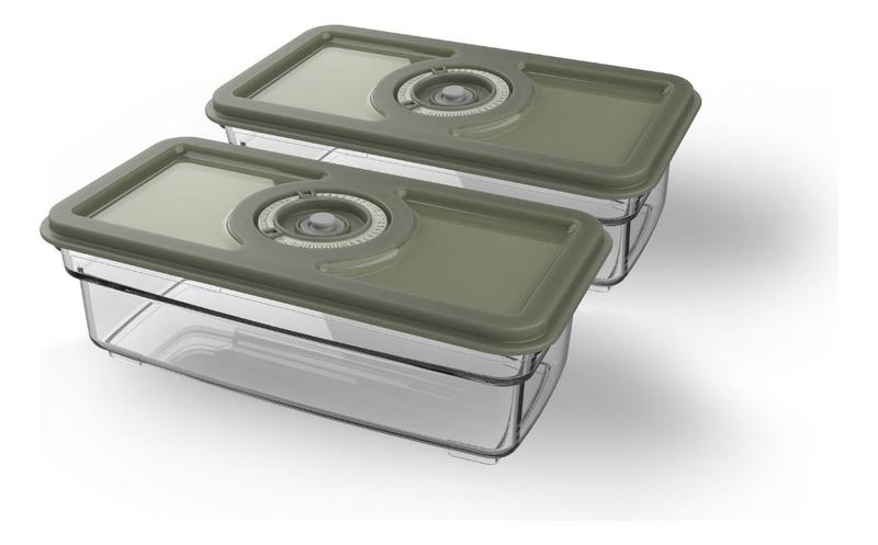 Pote Com 2 Un Herméticos Electrolux Para Fechamento A Vácuo - Pote ...