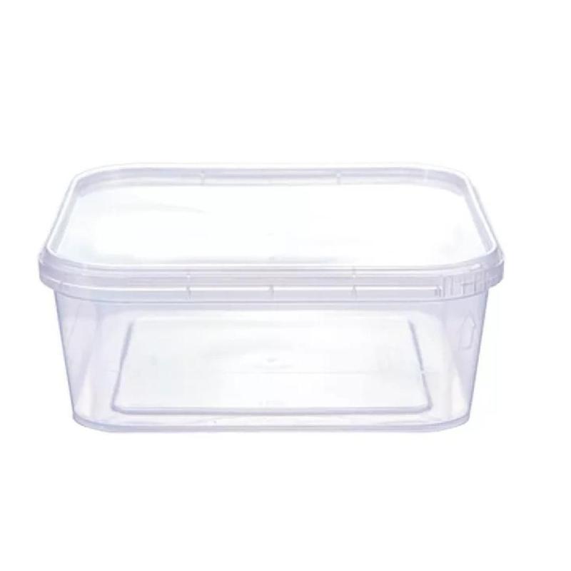 Pote Com Lacre Quadrado 400ml Pacote Com 10Un - Prafesta - Pote ...