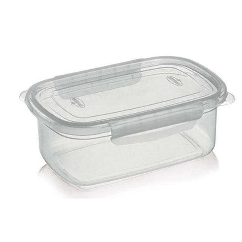 Pote de plástico alto com travas 460ml freezer e micro-ondas - Nitron ...
