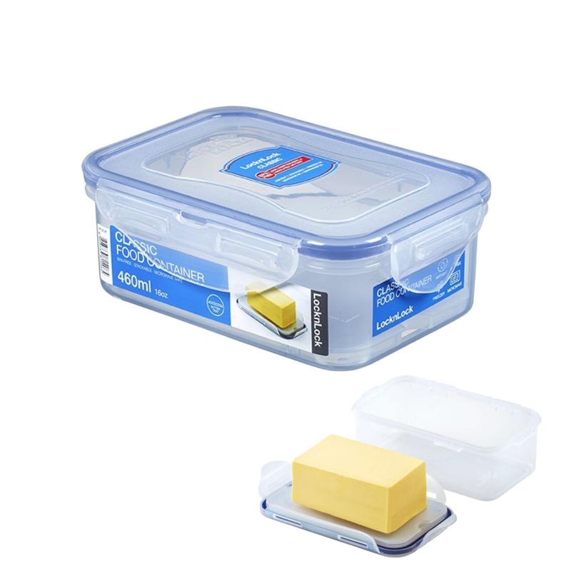 Pote Hermético Porta Manteiga (Manteigueira) com grade corte Lock&Lock ...