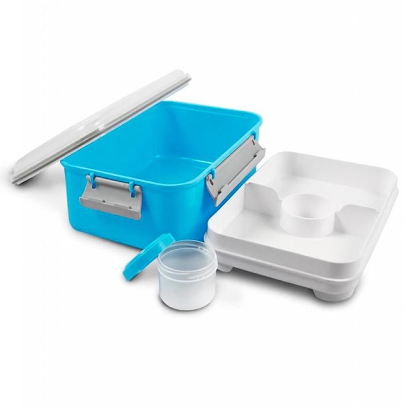 Pote Marmita Hermética Divisórias Freezer Microondas Sem Bpa - Jacki ...