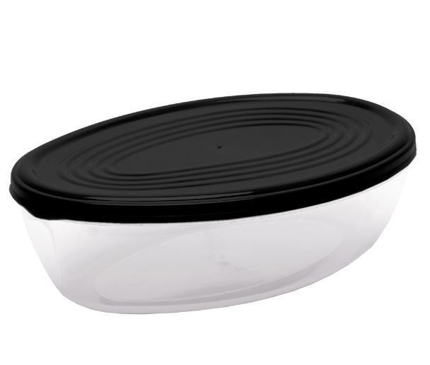 Pote Oval Plástico Com Tampa 3,2L Grande - Branco - Maxima Plast - Pote ...
