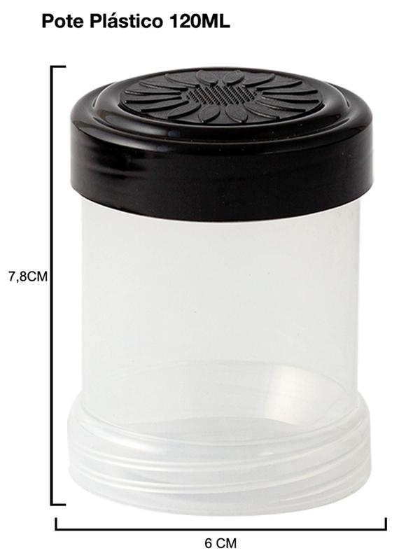Pote Para Capsula 120 ml Caixa com 30 unidades - POTE DZ - Pote ...