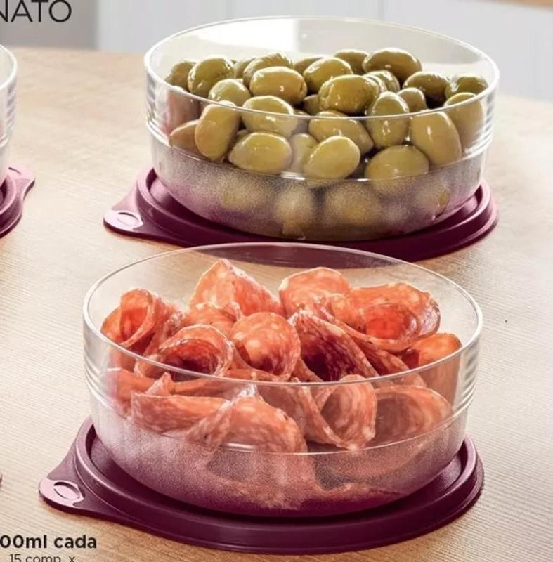 Pote Tupperware Policarbonato - 2 peças 500ml cada - Pote - Magazine Luiza