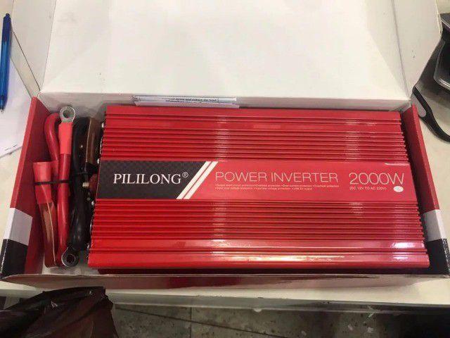 Potente Inversor veicular pililong DE 1000W OU 2000w 12v ou 24v - pillilong - Elétrica de Carro ...
