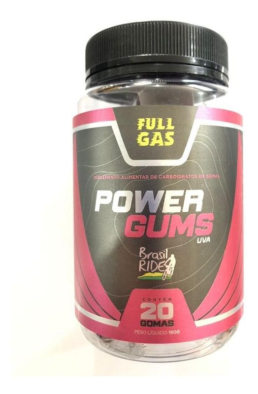Power Gums Brasil Ride Sabor Uva Full Gas 20 Gomas - Produtos para ...