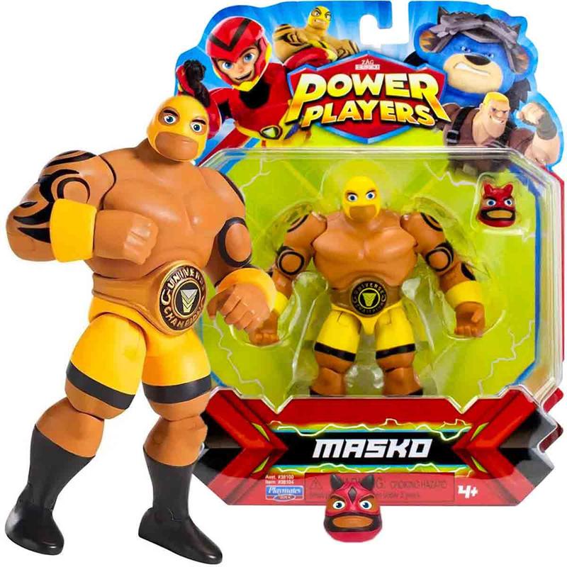 Power Players Boneco Masko com 10 Articulações + Acessório Sunny 2170 ...