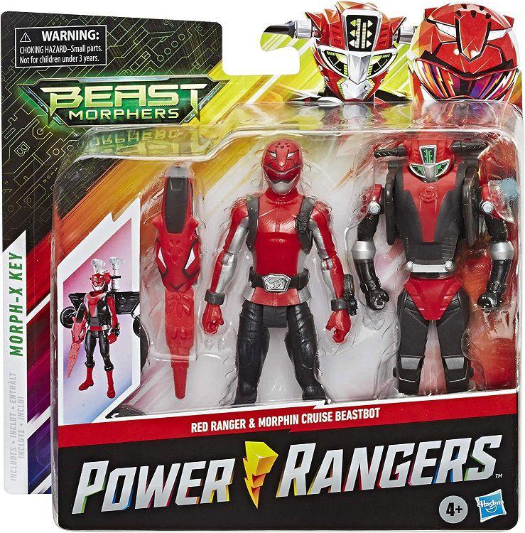 Power Rangers Beast Morphers Red Ranger and Morphin Cruise Beast ...
