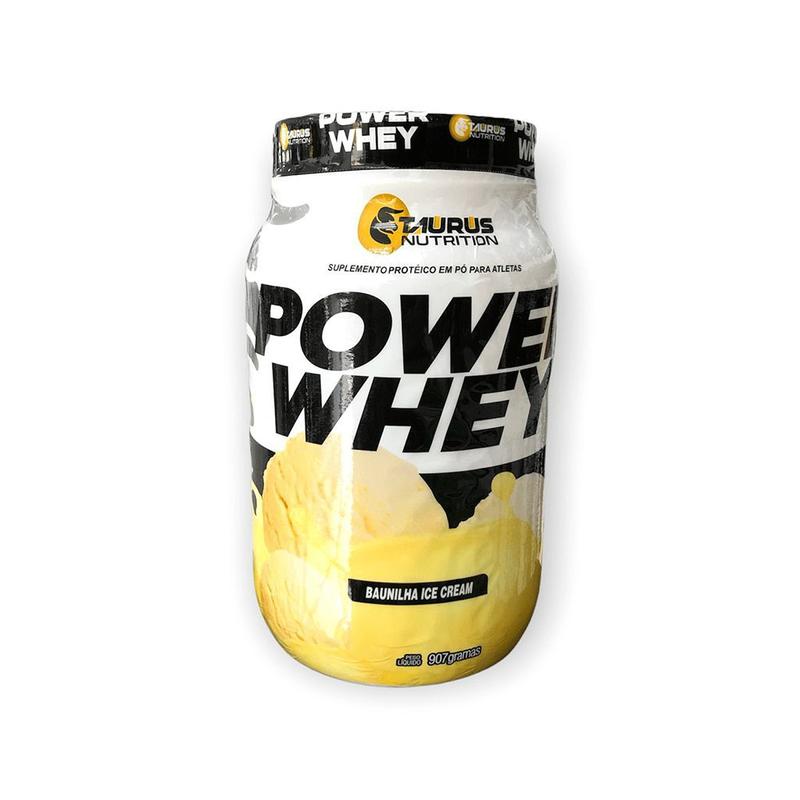 Power Whey Protein 3W Gourmet Taurus Nutrition 907g - Whey Protein ...