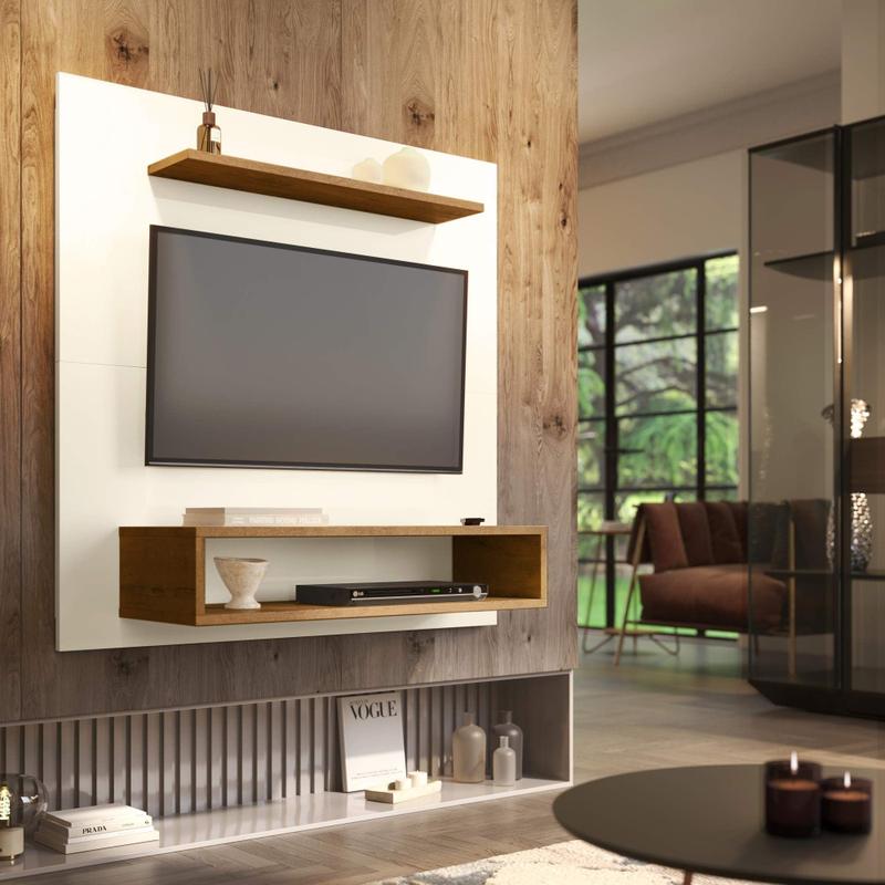 Prateleira Para Tv Quarto Sala Painel Até 32 Polegadas Paris - Loja L ...