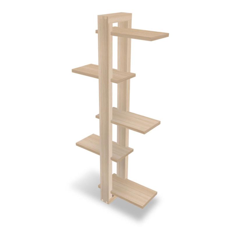 Prateleira Vertical em MDF para Decoração Nicho Namíbia Jade - Genus ...
