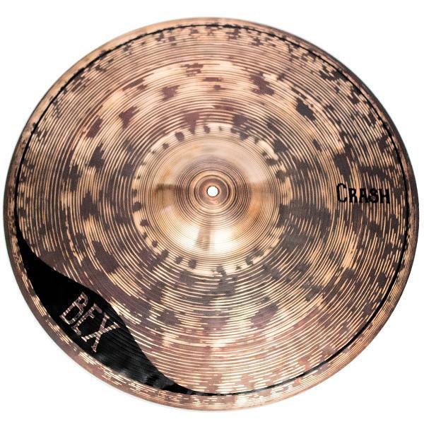 Prato de Bateria Crash Ataque 19" em Liga B10 BEX BX19CR Orion - Pratos ...