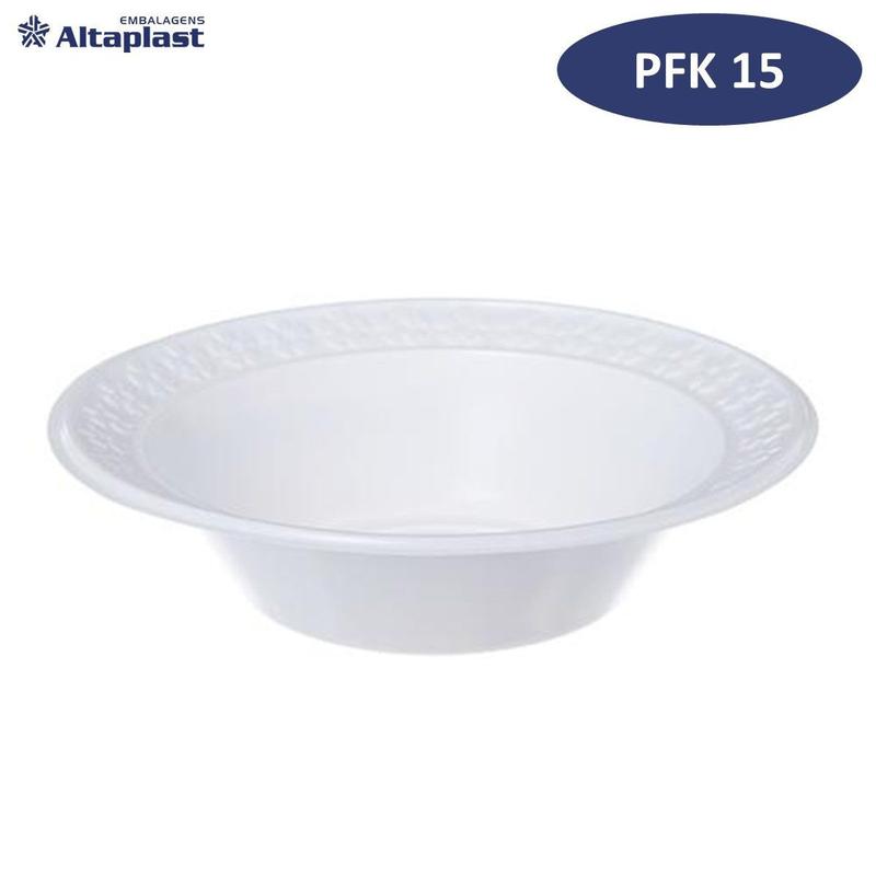 Prato desc pfk 15 bc fundo kerocopo 15cm pct 10 un - Prato Descartável ...