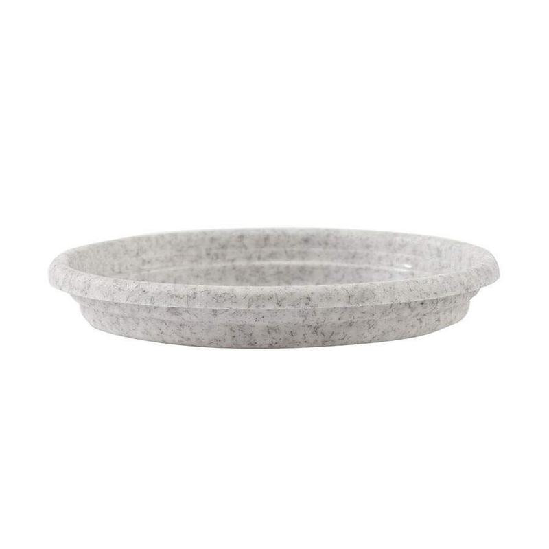 Prato Desli para Vasos Granito - 7cm - Prato para Vaso de Planta ...