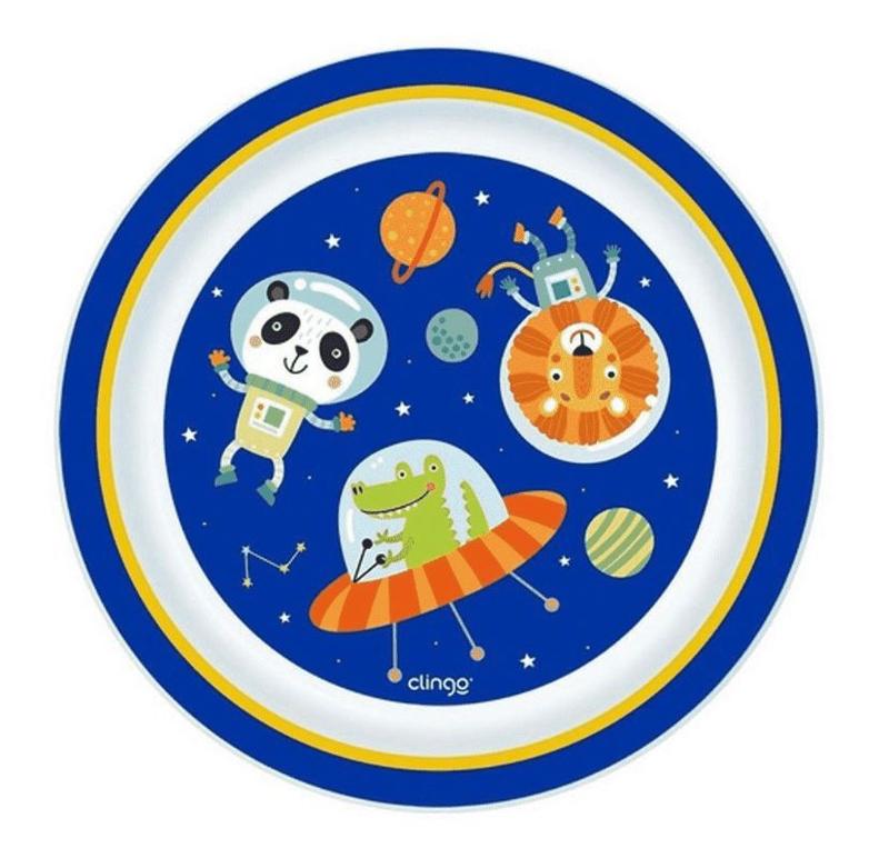 Prato Raso Infantil Clingo Microondas Freezer Varias Cores - Peças para ...
