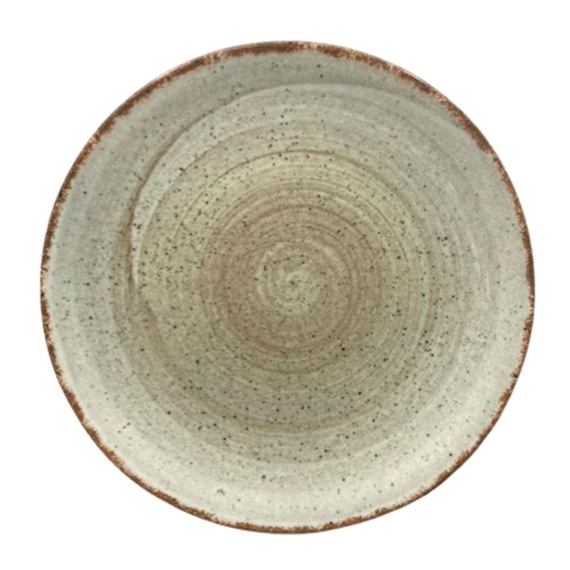 Pratos Rasos Avulso Cerâmica Decorados Mesa Posta - Ramora Decora ...