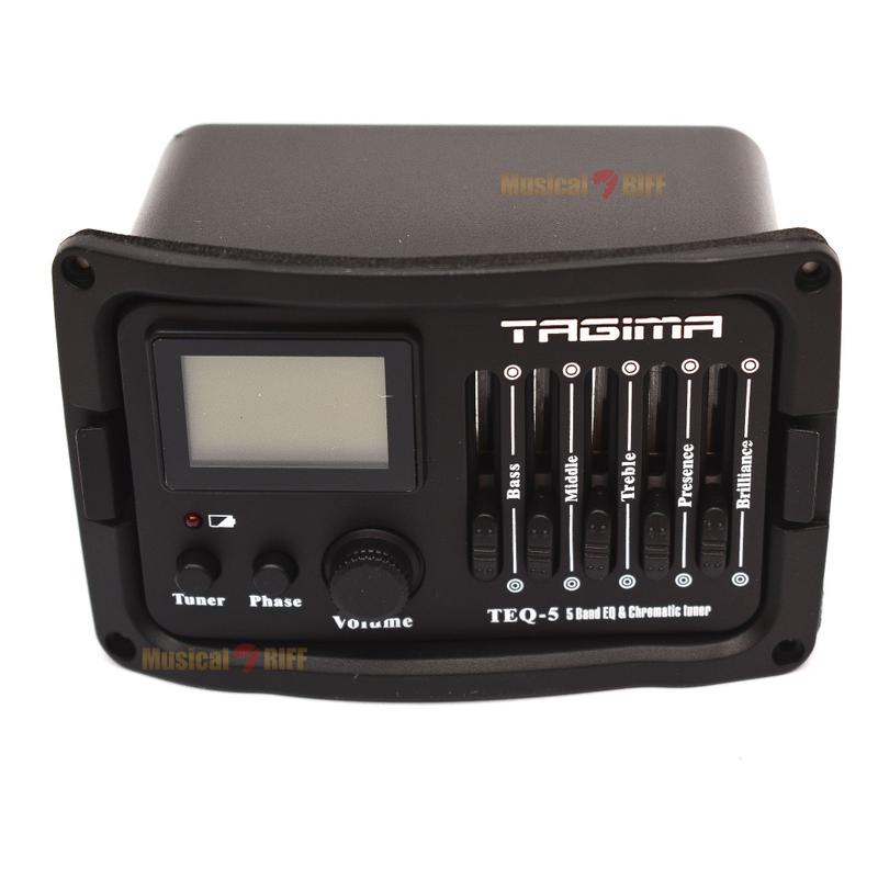 Pre equalizador com afinador para violão tagima teq 5 - Equipamento de ...
