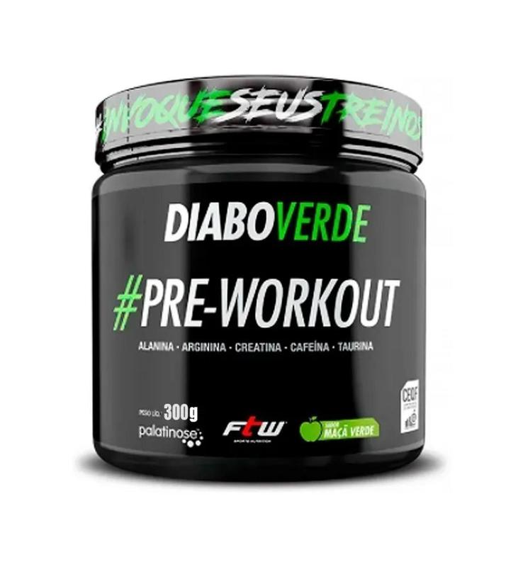 Pré treino diabo verde 300g - ftw - Pré Treino - Magazine Luiza