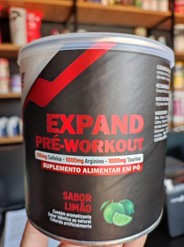 Pré treino Expand - 300g - Limão - Evolue - Pré Treino - Magazine Luiza