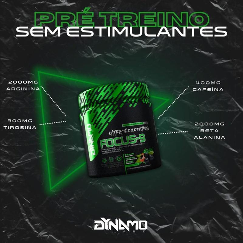 Pré treino focus-9 dynamo labz - Pré Treino - Magazine Luiza