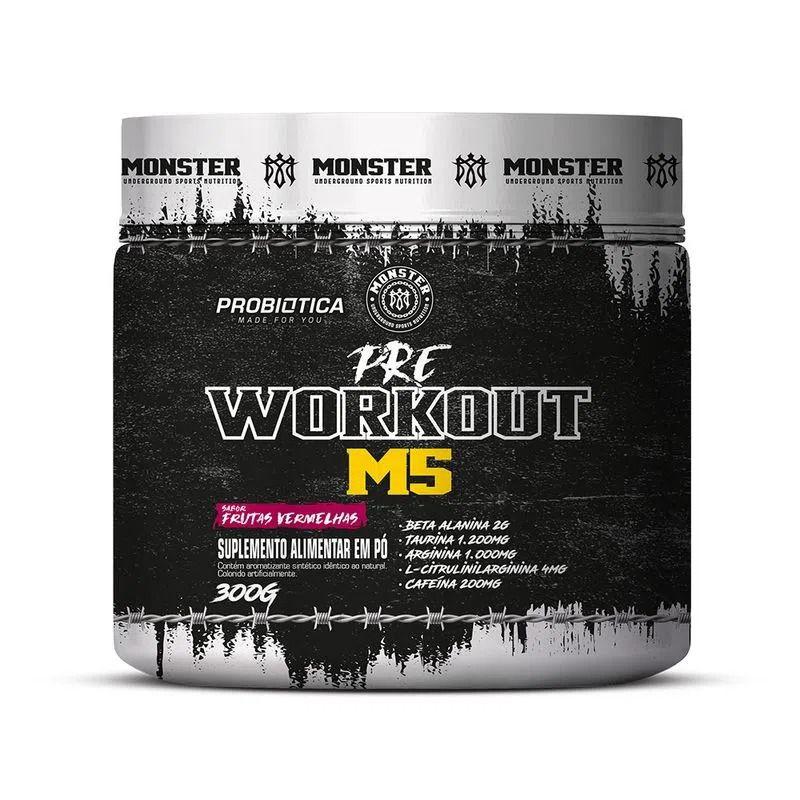 Pre treino m5 monster - probiotica - Pré Treino - Magazine Luiza