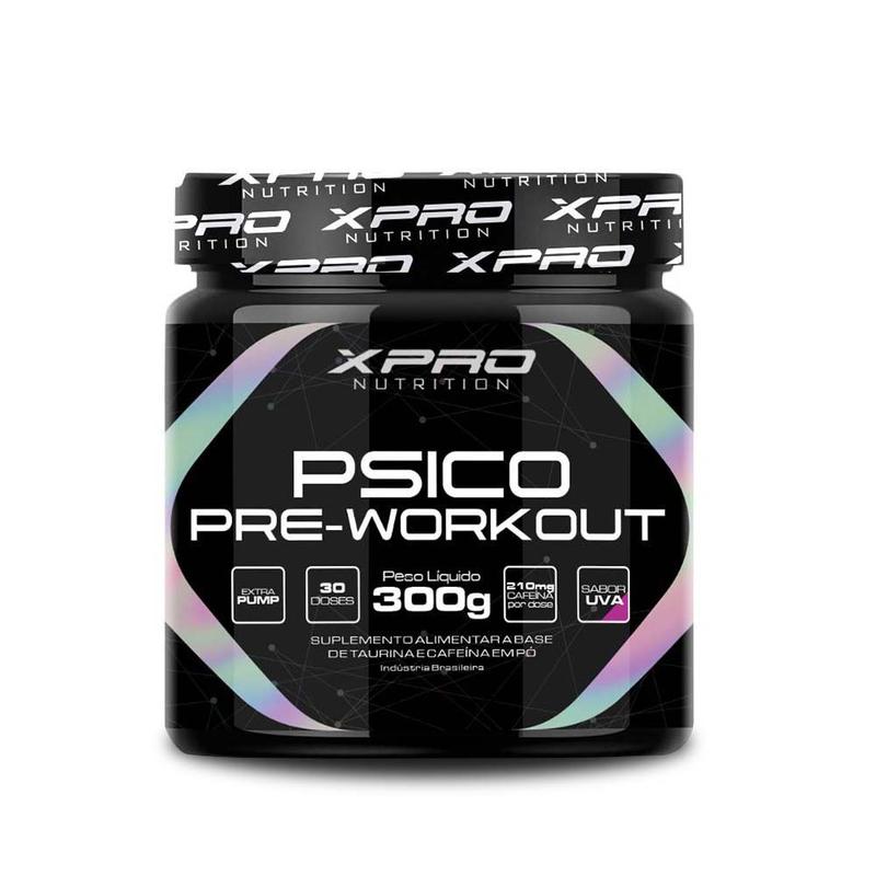 Pré Treino Psico Pre Workout 300g - XPRO Nutrition - Pré Treino ...