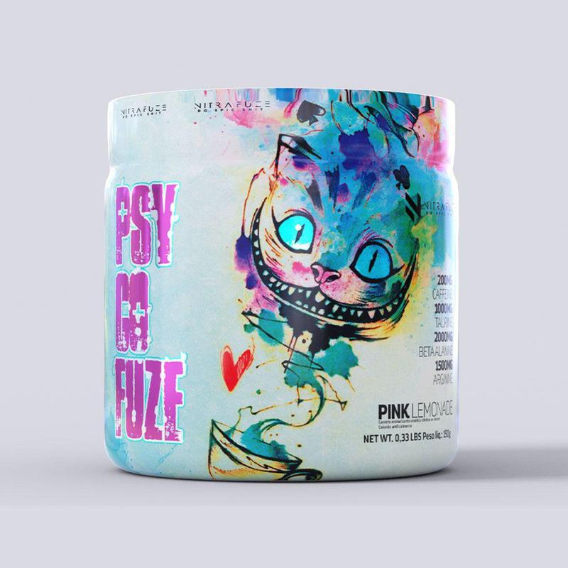 Pré-Treino Psycho Fuze 150g Pink Lemonade Nitra Fuze - Pré Treino ...