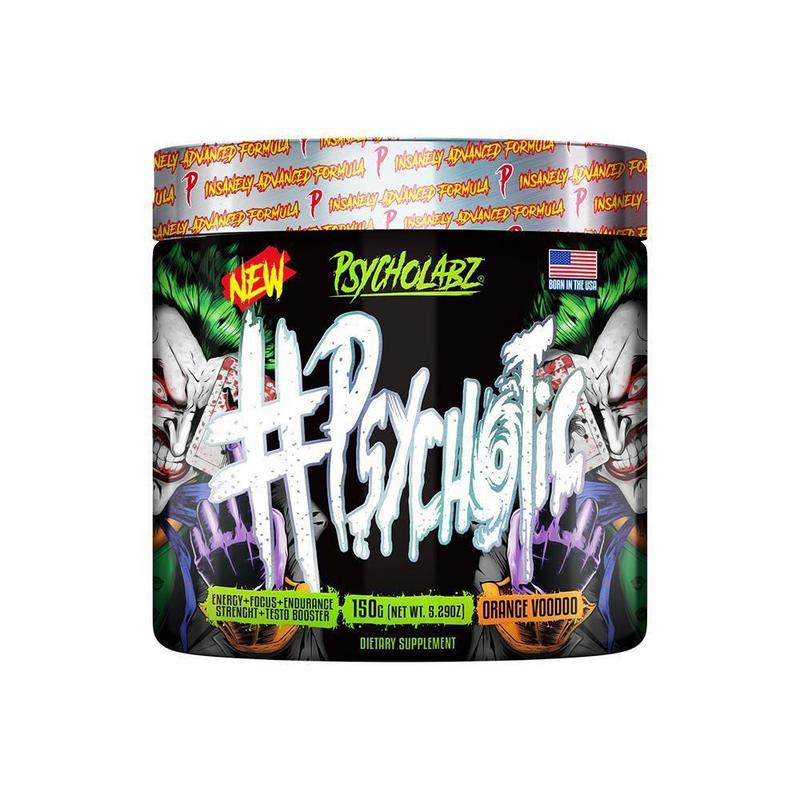 Pré-Treino Psychotic Orange 150G - Psycholabz - Pré Treino - Magazine Luiza