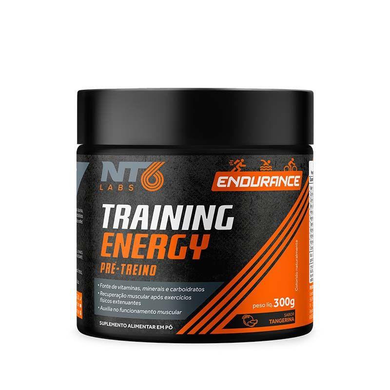 Pré treino Training Energy 300g p/ Endurance - Tangerina- Nutrasix - Pré Treino - Magazine Luiza