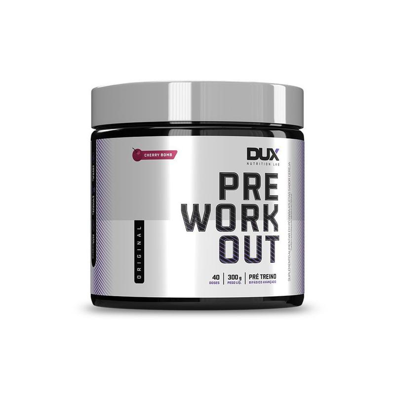 Pre Workout 300g Cherry Bomb - Dux Nutrition - Pré Treino - Magazine Luiza