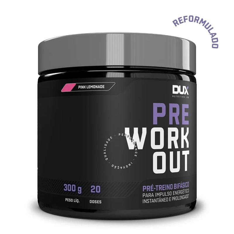 Pre Workout Original - 300G - Pink Lemonade - Dux Nutrition - Pré ...